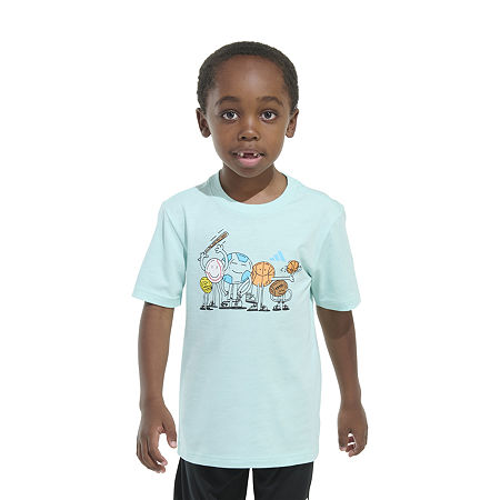 Click here for adidas Little Boys Crew Neck Short Sleeve Regular... prices