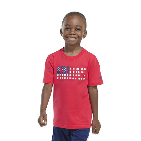 Click here for adidas Little Boys Crew Neck Short Sleeve Regular... prices