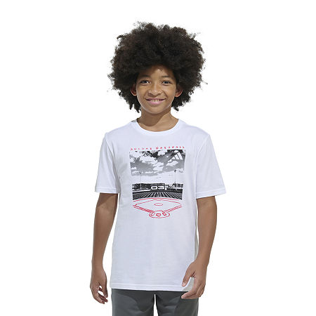 Boys (8-20) adidas(R) Baseball Memories Short Sleeve Tee