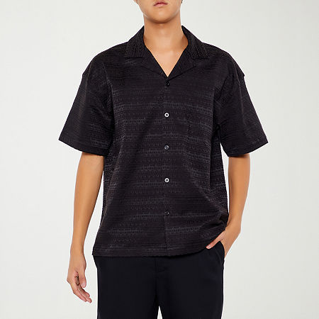 Click here for Forever 21 Mens Short Sleeve Button-Down Shirt  Me... prices