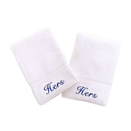 Click here for Linum Home Textiles Hers And Hers 2-pc. Hand Towel... prices