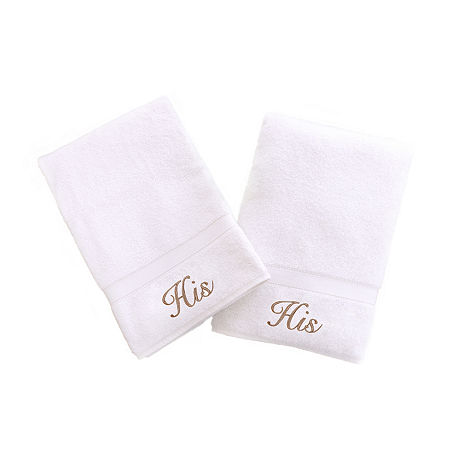 Click here for Linum Home Textiles His And His 2-pc. Hand Towel... prices