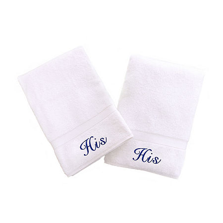 Click here for Linum Home Textiles His And His 2-pc. Hand Towel... prices