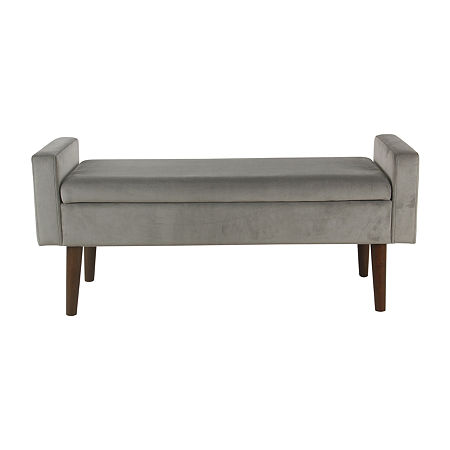 Click here for Fulton Storage Bench  One Size  Gray prices
