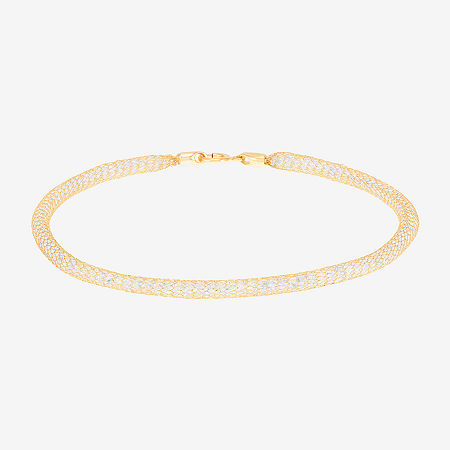 Click here for Made in Italy Womens 10K Gold 7.5 Inch Solid Chain... prices