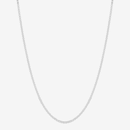 Click here for Made in Italy Womens Sterling Silver 20 Inch Box C... prices