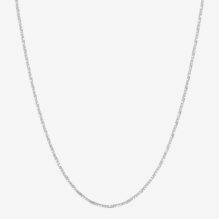 Click here for Made in Italy Womens Sterling Silver 20 Inch Box C... prices