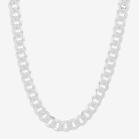 Click here for Mens Sterling Silver 22 Inch Curb Chain Necklace... prices