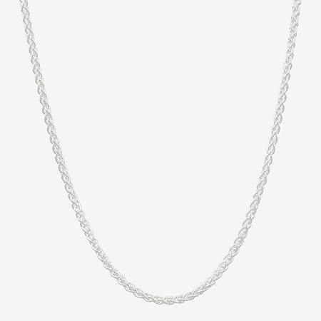 Click here for Made in Italy Womens Sterling Silver 22 Inch Wheat... prices