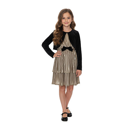 Click here for Bonnie Jean Big Kid Girls 2-pc. Dress Set  7  Yell... prices