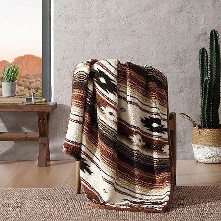 Click here for Wrangler Frontier Sherpa Throw  60 x 50 - Spice prices