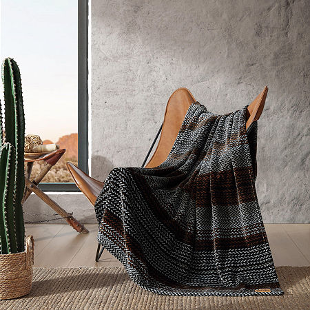Click here for Wrangler Nash Stripe Soft Plush Throw prices