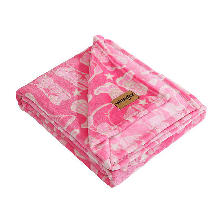 Click here for Wrangler Boot Soft Plush Reversible Throw prices