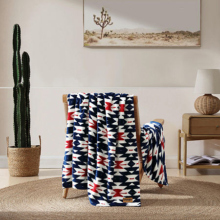 Click here for Wrangler Navajo Soft Plush Throw prices