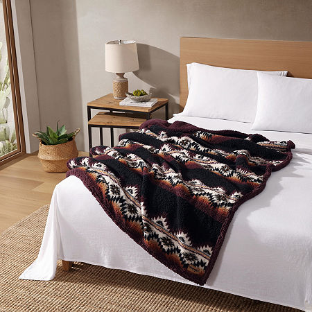 Click here for Wrangler Washable Throw  One Size  Brown prices