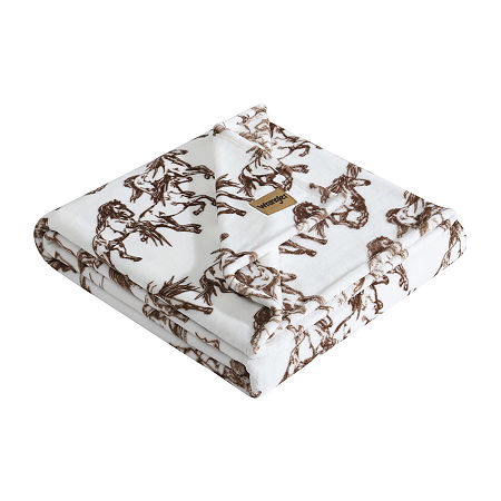 Click here for Wrangler Mustangs Soft Plush Throw prices