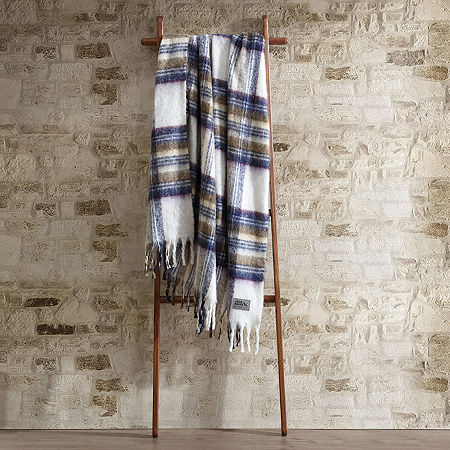 Click here for Eddie Bauer Plaid Faux Mohair Throw  60 x 50 - Edg... prices