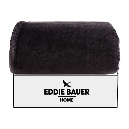 Click here for Eddie Bauer Ultra Lux Plush Solid Reversible Throw prices