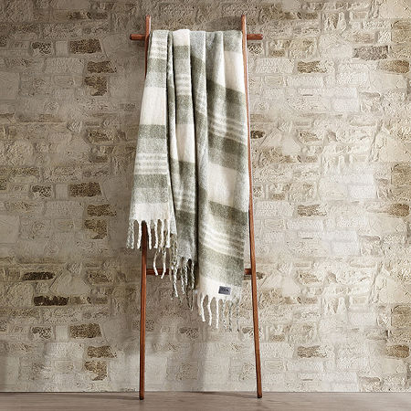 Click here for Eddie Bauer Plaid Faux Mohair Throw  60 x 50 - Hea... prices