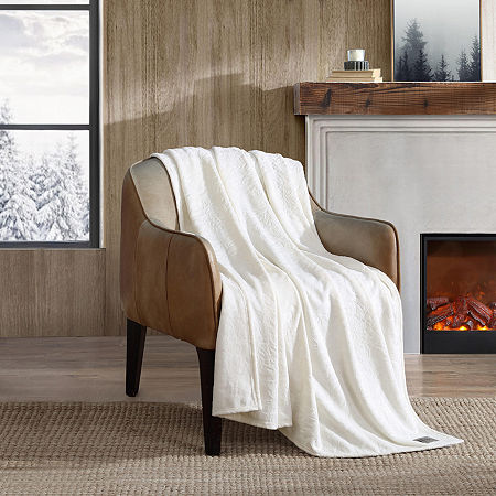 Click here for Eddie Bauer Carved Ultra Soft Plush Throw  70 X 50... prices