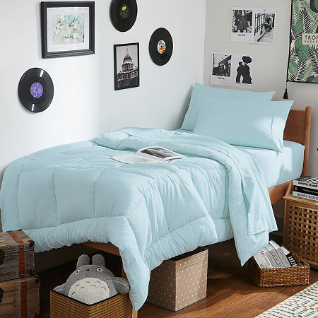 Click here for 7PC Campus Ready Dorm Twin XL Complete Bedding Set... prices