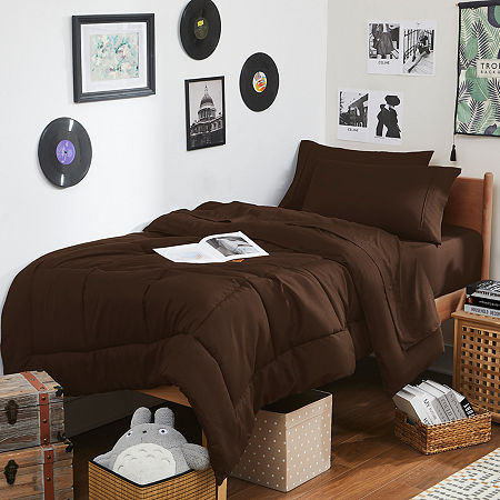 Click here for 7PC Campus Ready Dorm Twin XL Complete Bedding Set... prices