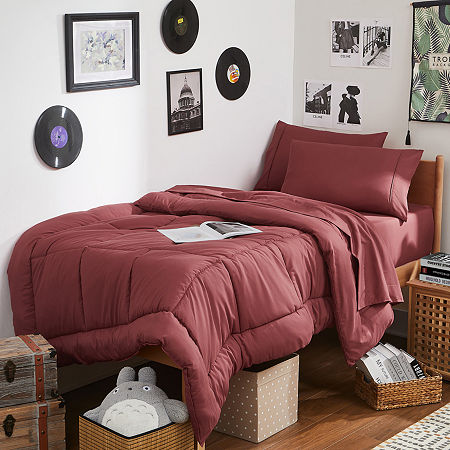 Click here for 7PC Campus Ready Dorm Twin XL Complete Bedding Set... prices