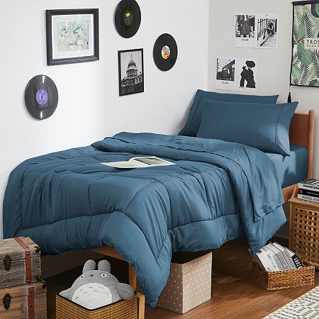 Click here for 7PC Campus Ready Dorm Twin XL Complete Bedding Set... prices