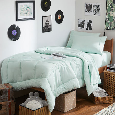 Click here for 7PC Campus Ready Dorm Twin XL Complete Bedding Set... prices