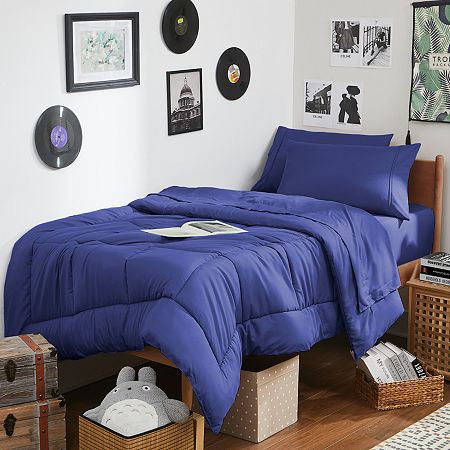 Click here for 7PC Campus Ready Dorm Twin XL Complete Bedding Set... prices