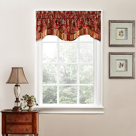 Click here for Waverly Navarra Valance  One Size  Red prices