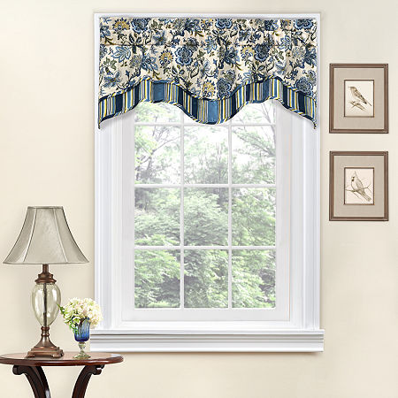 Click here for Waverly Navarra Valance  One Size  Blue prices