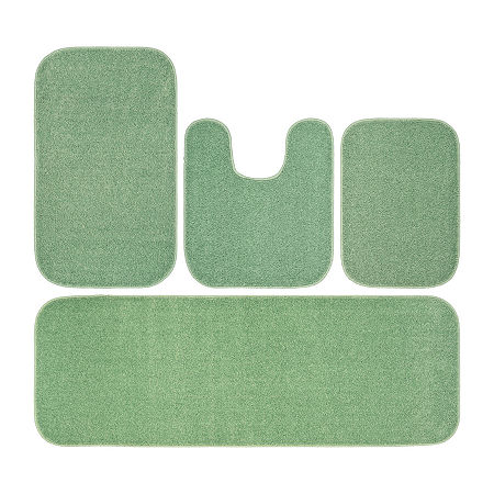 Click here for Garland Rug Sedona Bath Rug Set  One Size  Green prices