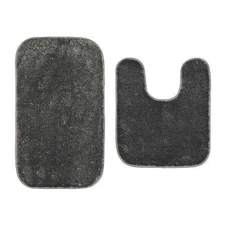 Click here for Garland Rug Gramercy Bath Rug Set  One Size  Gray prices