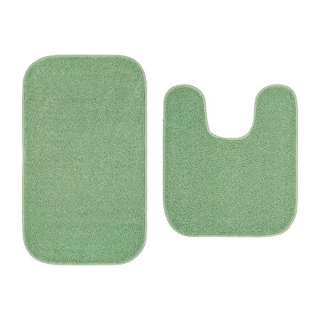 Click here for Garland Rug Gramercy Bath Rug Set  One Size  Green prices