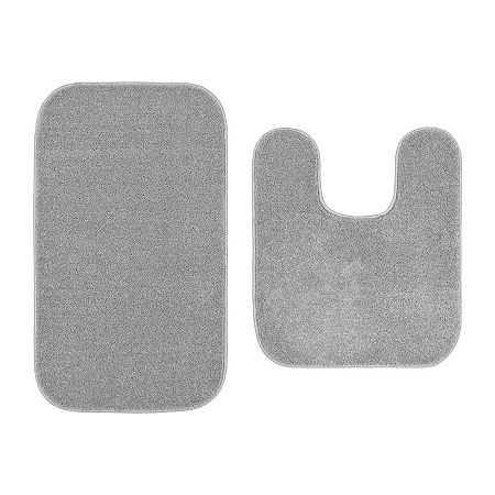Click here for Garland Rug Gramercy Bath Rug Set  One Size  Silve... prices