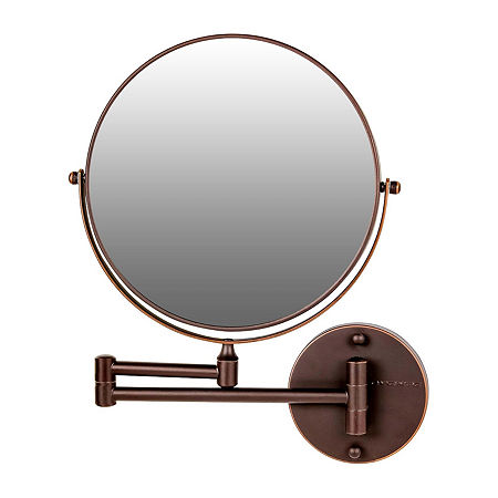 Click here for Ovente Wall Mounted Makeup Mirror  One Size  Brown prices