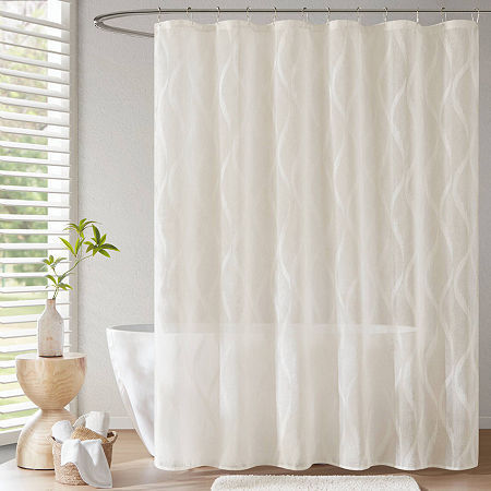 Click here for Madison Park Candice Sheer Shower Curtain  72 x 72... prices