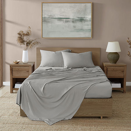 Click here for Brooklyn Loom 300tc Sheet Set  One Size  Gray prices
