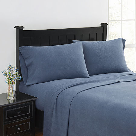 Click here for London Fog Solid Flannel Sheet Set prices