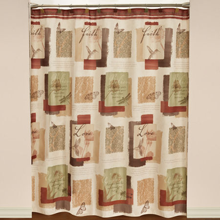 Click here for Inspire Shower Curtain  One Size  Beige prices