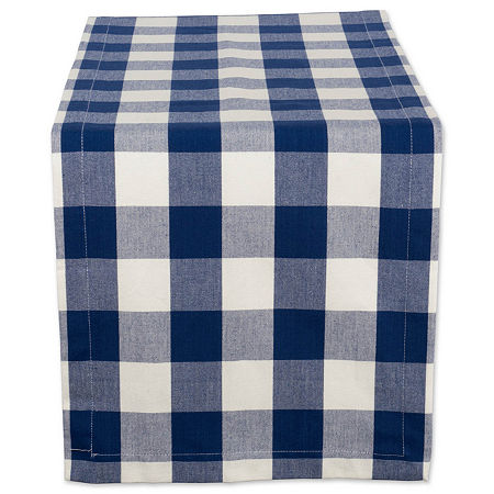 Buffalo Check Table Runner 14 x 72 - Navy