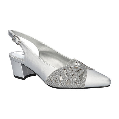 Click here for Easy Street Bizzy Womens Closed Toe Block Heel Pum... prices