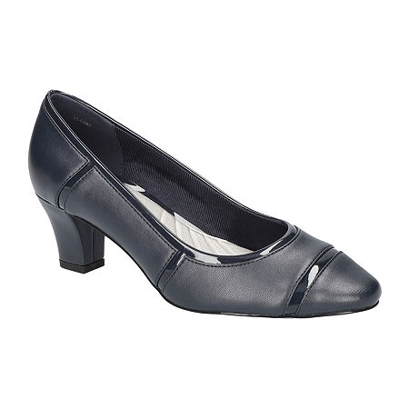 Click here for Easy Street Datia Womens Round Closed Toe Kitten H... prices