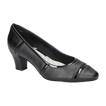 Click here for Easy Street Datia Womens Round Closed Toe Kitten H... prices