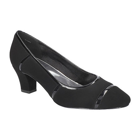 Click here for Easy Street Datia Womens Round Closed Toe Kitten H... prices