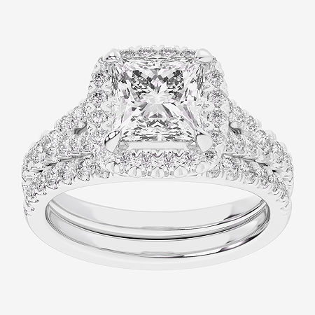 Click here for (G-H / Si1-Si2) Womens 1 5/8 CT. T.W. Lab Grown Wh... prices