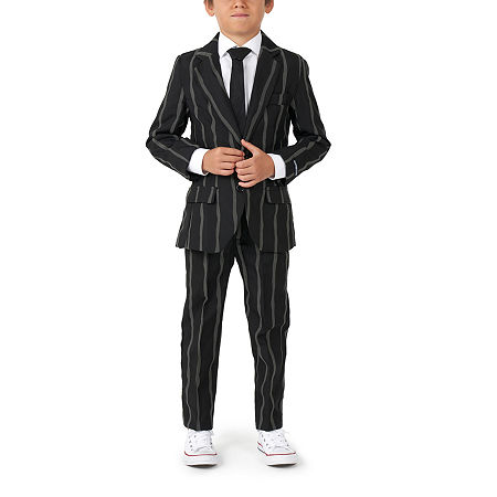 Click here for Suitmeister Little Boys Oversized Pinstripe Button... prices