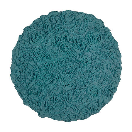 Click here for Home Weavers Inc Bellflower 22 Inch Round Bath Rug... prices