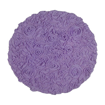 Click here for Home Weavers Inc Bellflower 22 Inch Round Bath Rug... prices